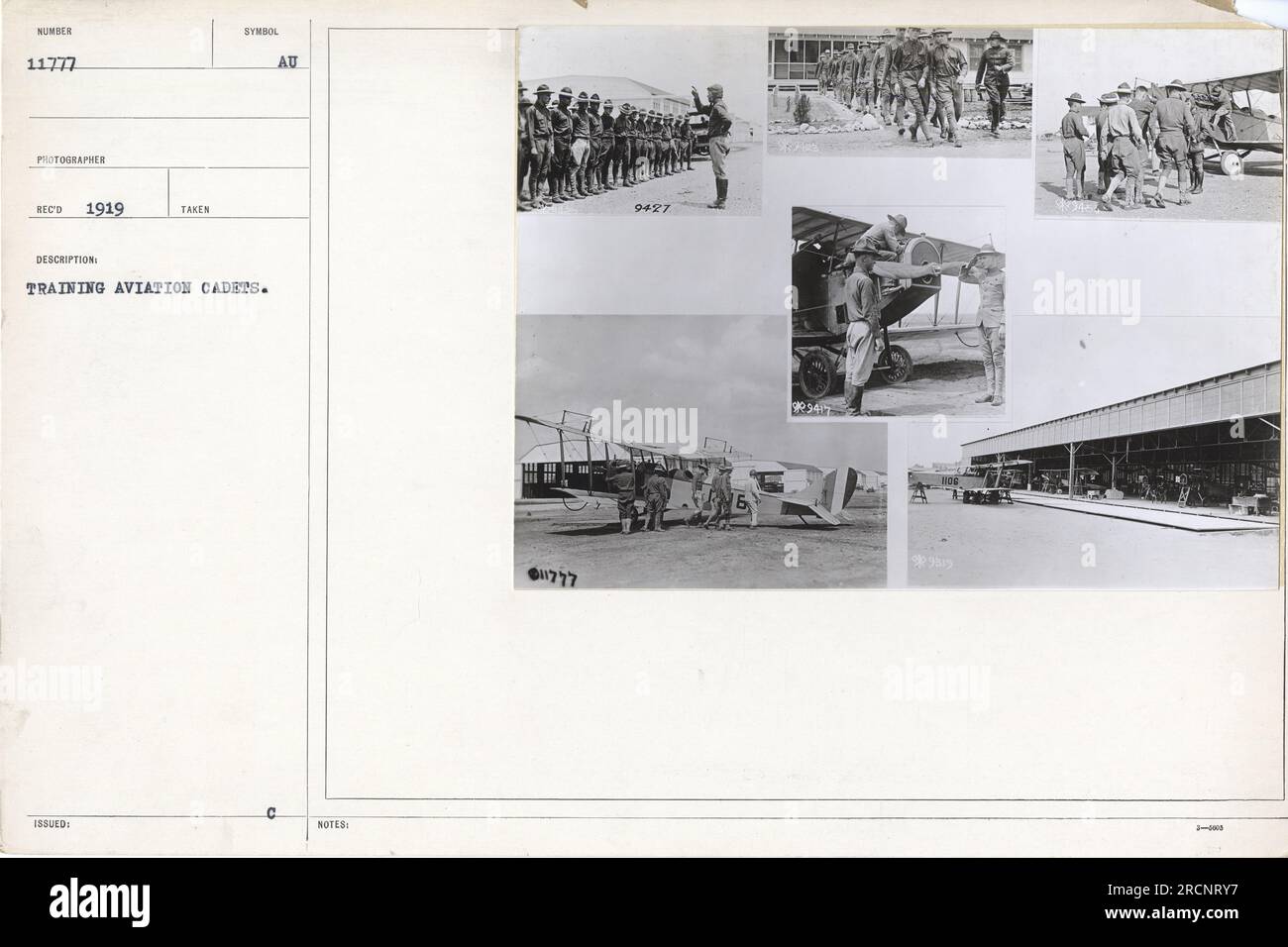 American military aviation cadets participating in training exercises ...