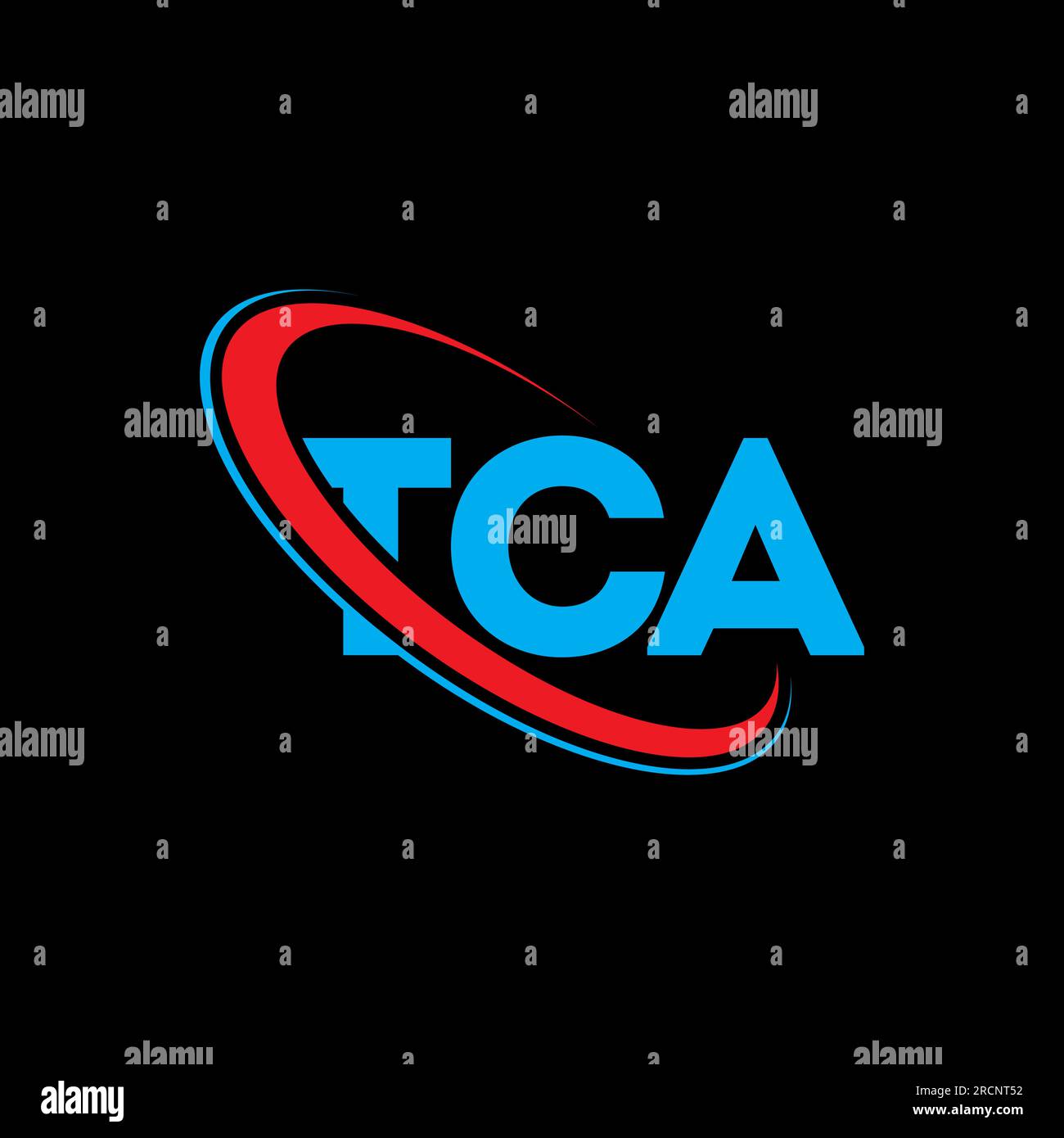 TCA logo. TCA letter. TCA letter logo design. Initials TCA logo linked ...