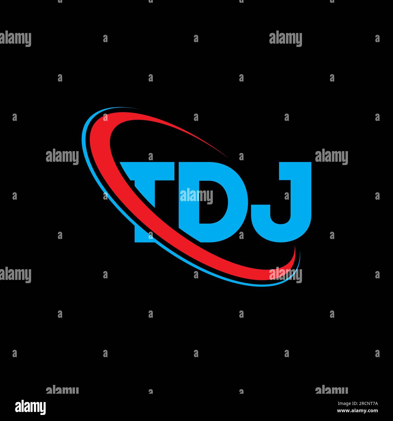 Tdj font Stock Vector Images - Alamy