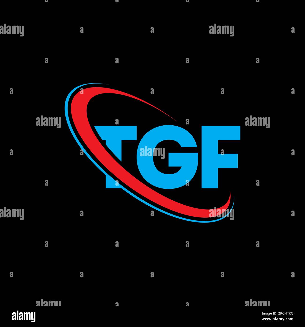 TGF logo. TGF letter. TGF letter logo design. Initials TGF logo linked ...