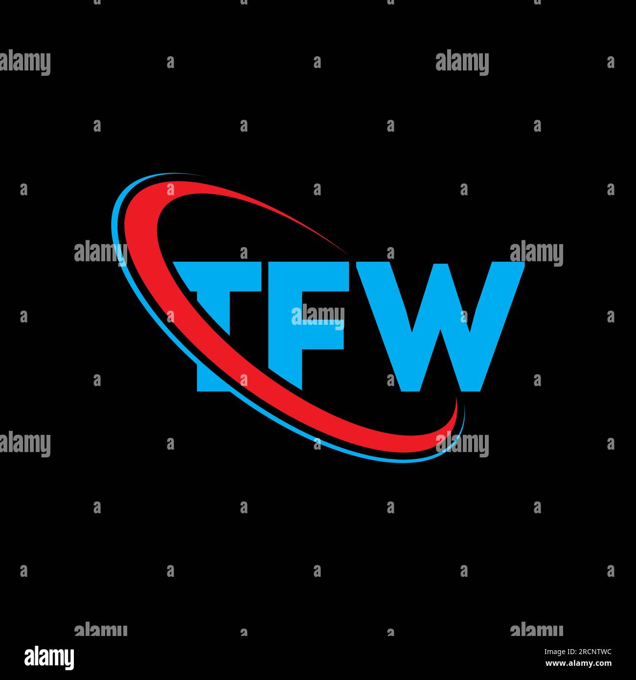 TFW logo. TFW letter. TFW letter logo design. Initials TFW logo linked ...