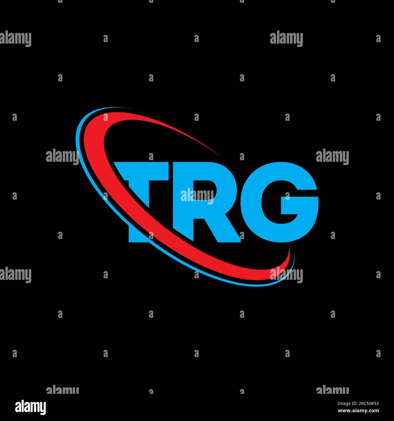 TRG logo. TRG letter. TRG letter logo design. Initials TRG logo linked ...