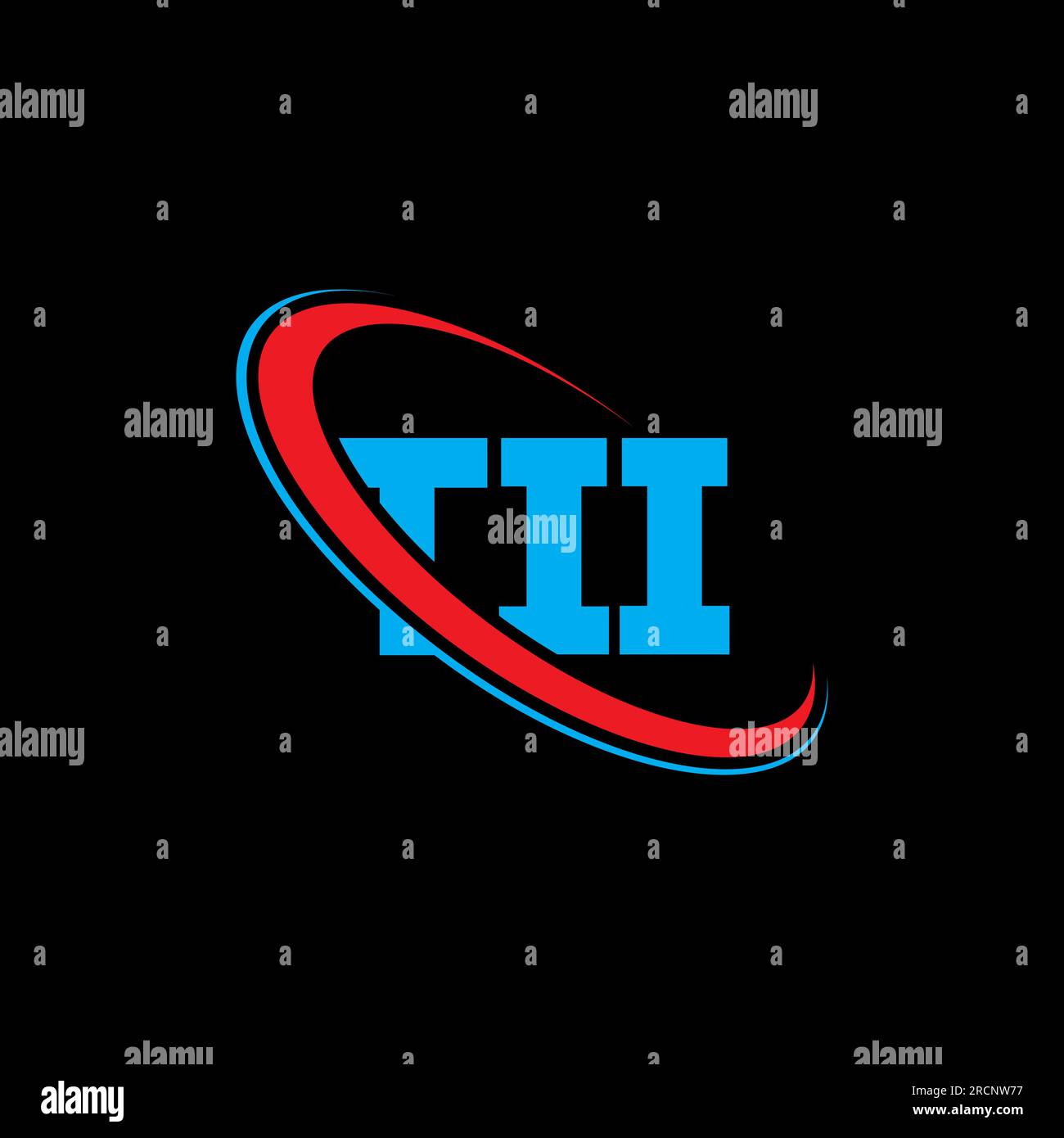 TII logo. TII letter. TII letter logo design. Initials TII logo linked ...