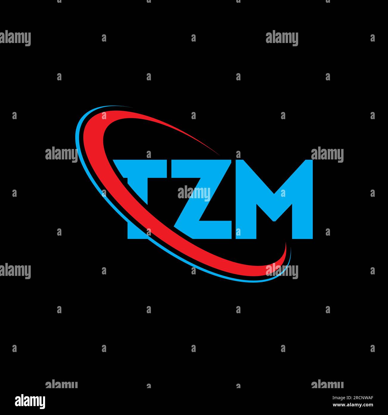 TZM logo. TZM letter. TZM letter logo design. Initials TZM logo linked ...