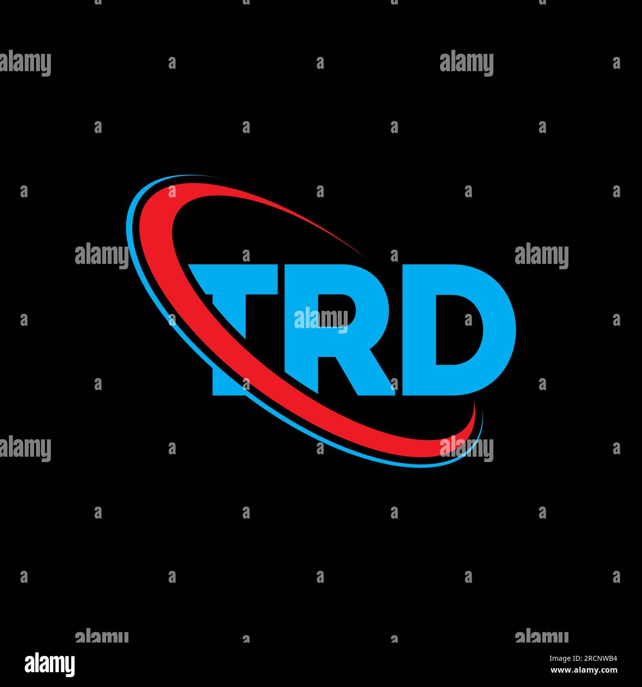 TRD logo. TRD letter. TRD letter logo design. Initials TRD logo linked ...