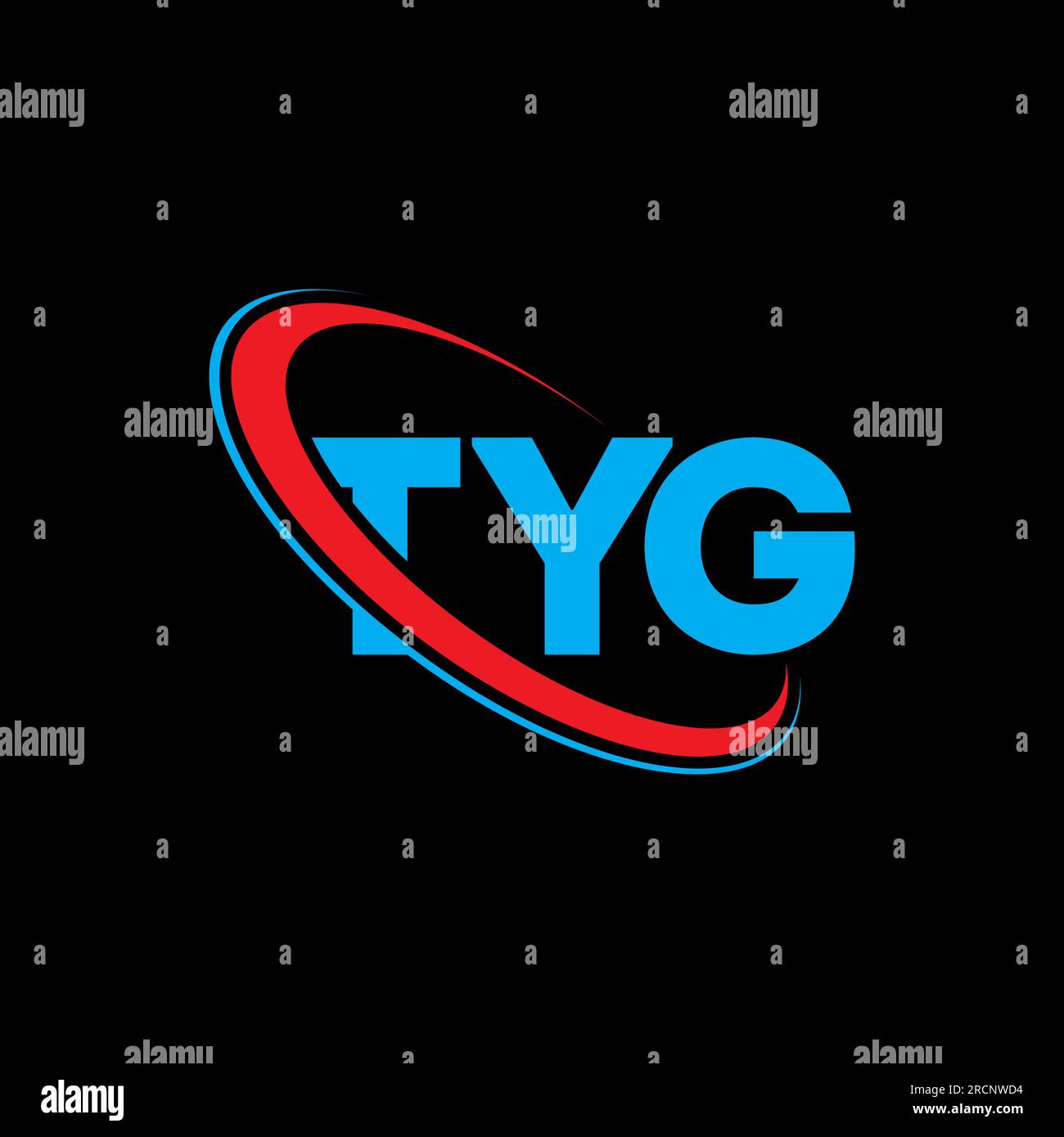 TYG logo. TYG letter. TYG letter logo design. Initials TYG logo linked ...