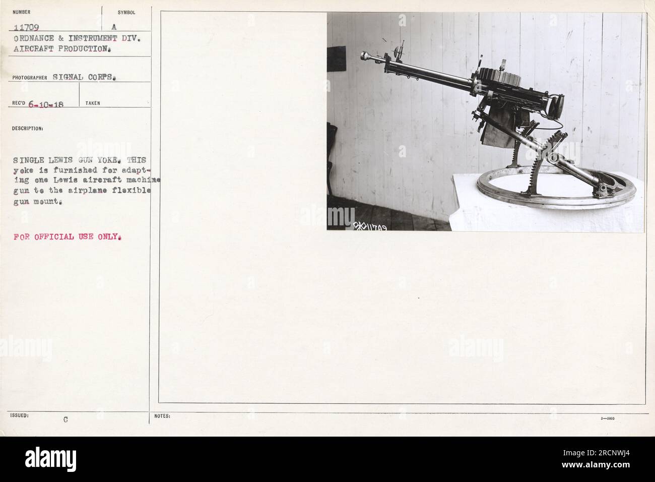 "The photograph shows an Ordnance & Instrument Division of Aircraft ...