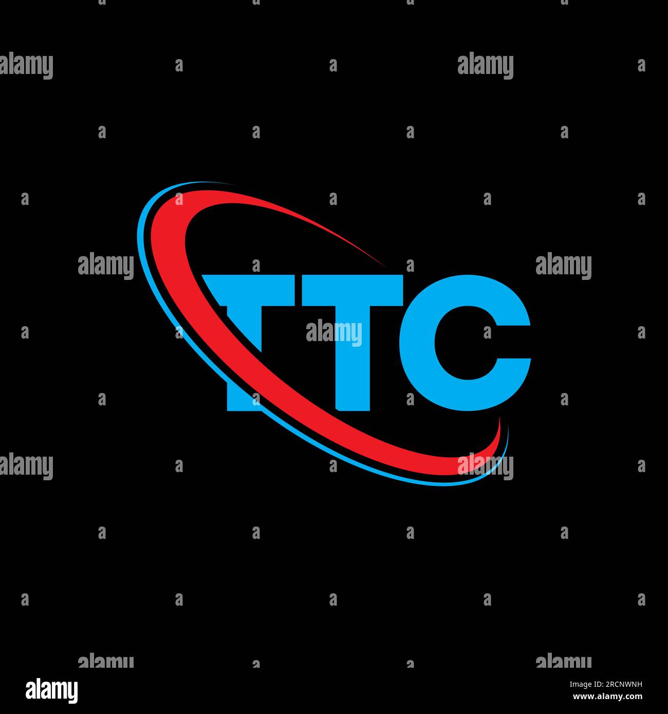 TTC logo. TTC letter. TTC letter logo design. Initials TTC logo linked ...