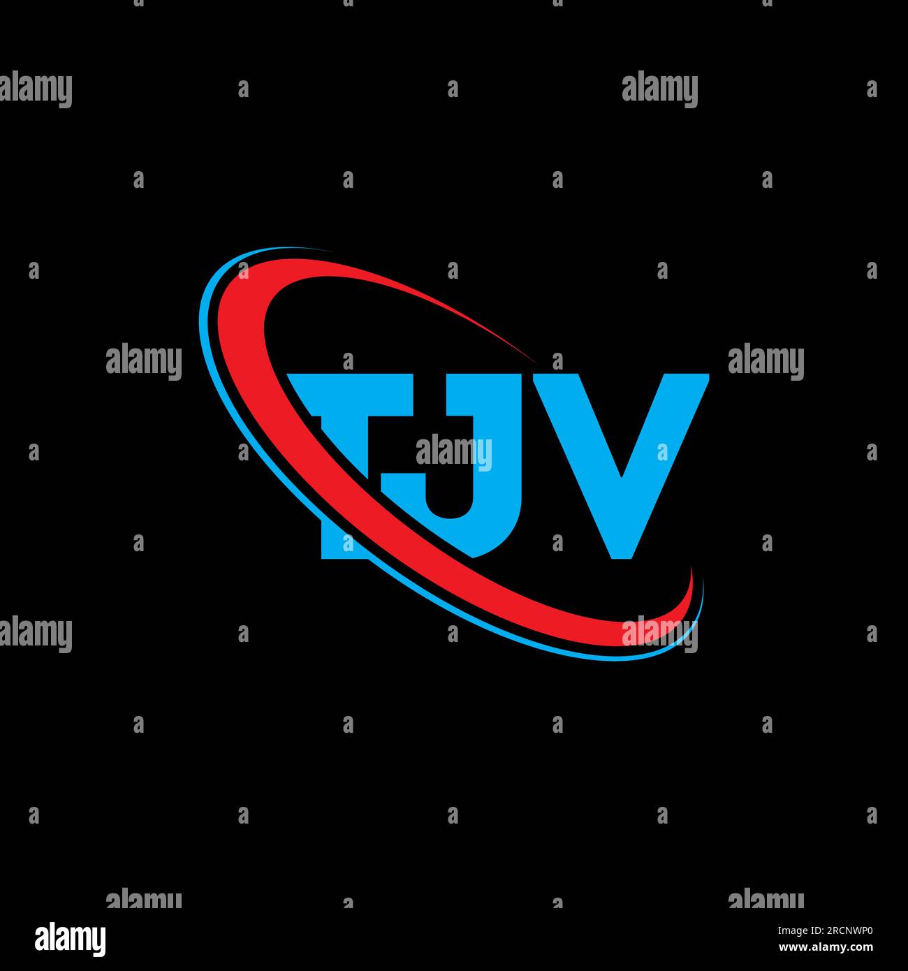 TJV logo. TJV letter. TJV letter logo design. Initials TJV logo linked ...
