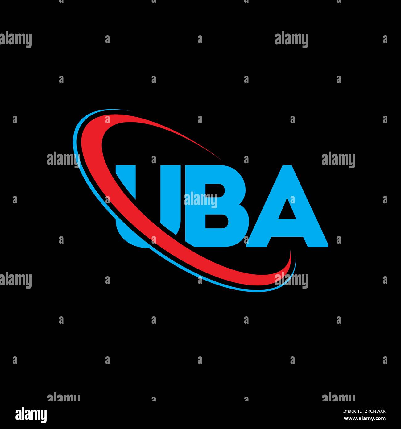 UBA logo. UBA letter. UBA letter logo design. Initials UBA logo linked ...