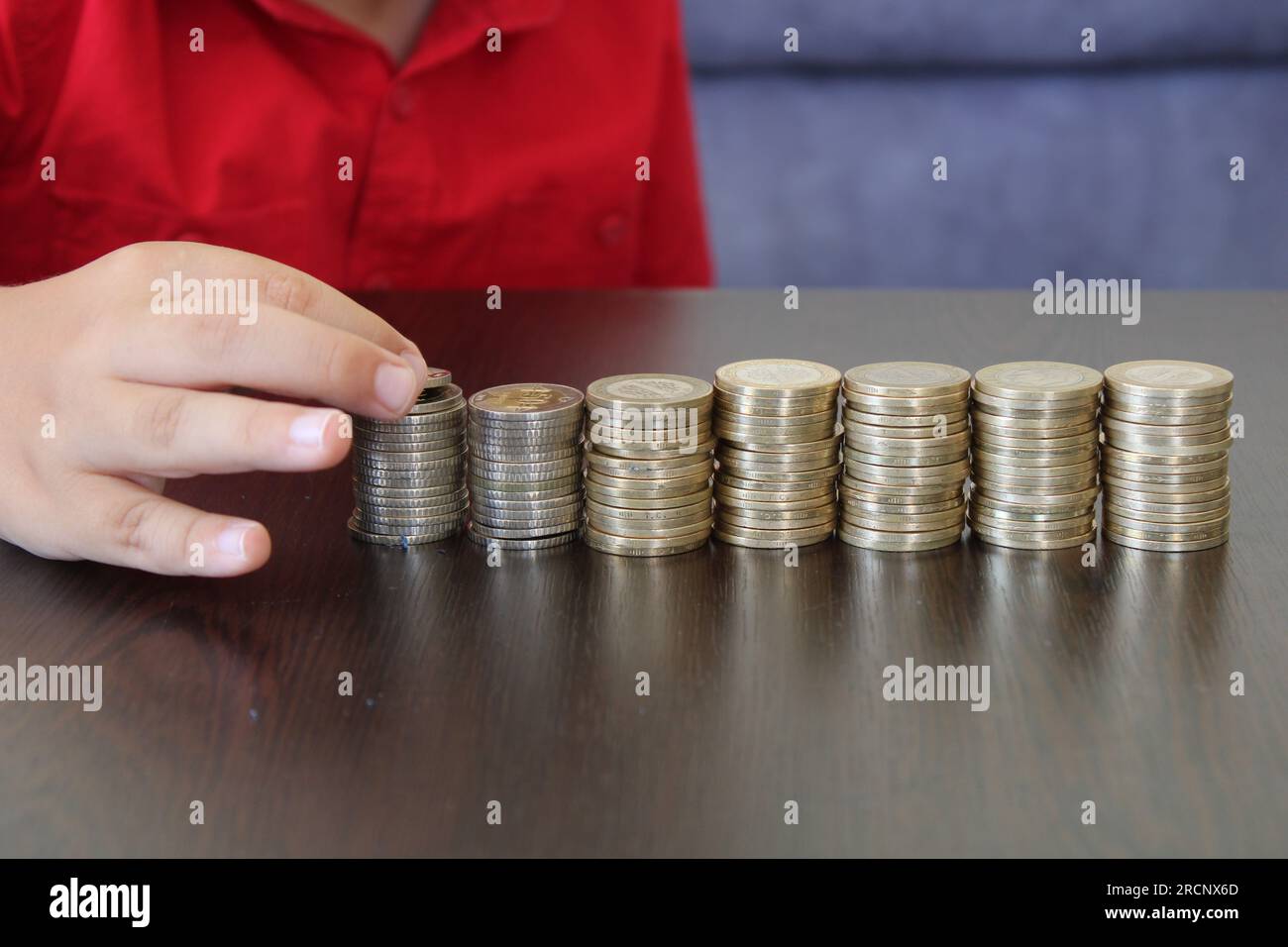 Coins currency money stack pictogram hi-res stock photography and ...