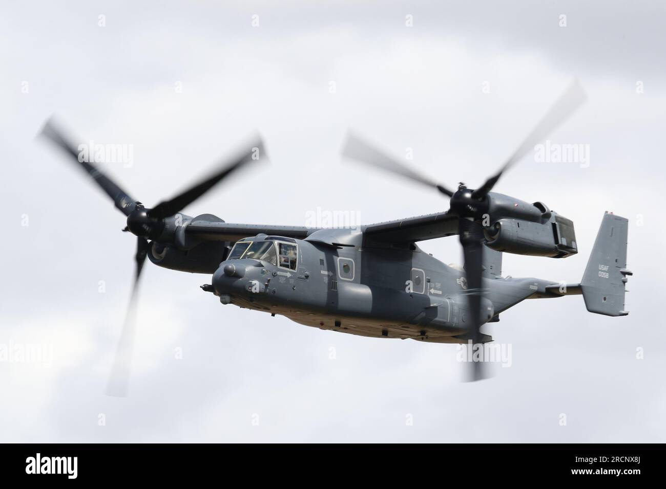 The US Air Force demonstrated the capabilities of the Boeing CV-22B ...