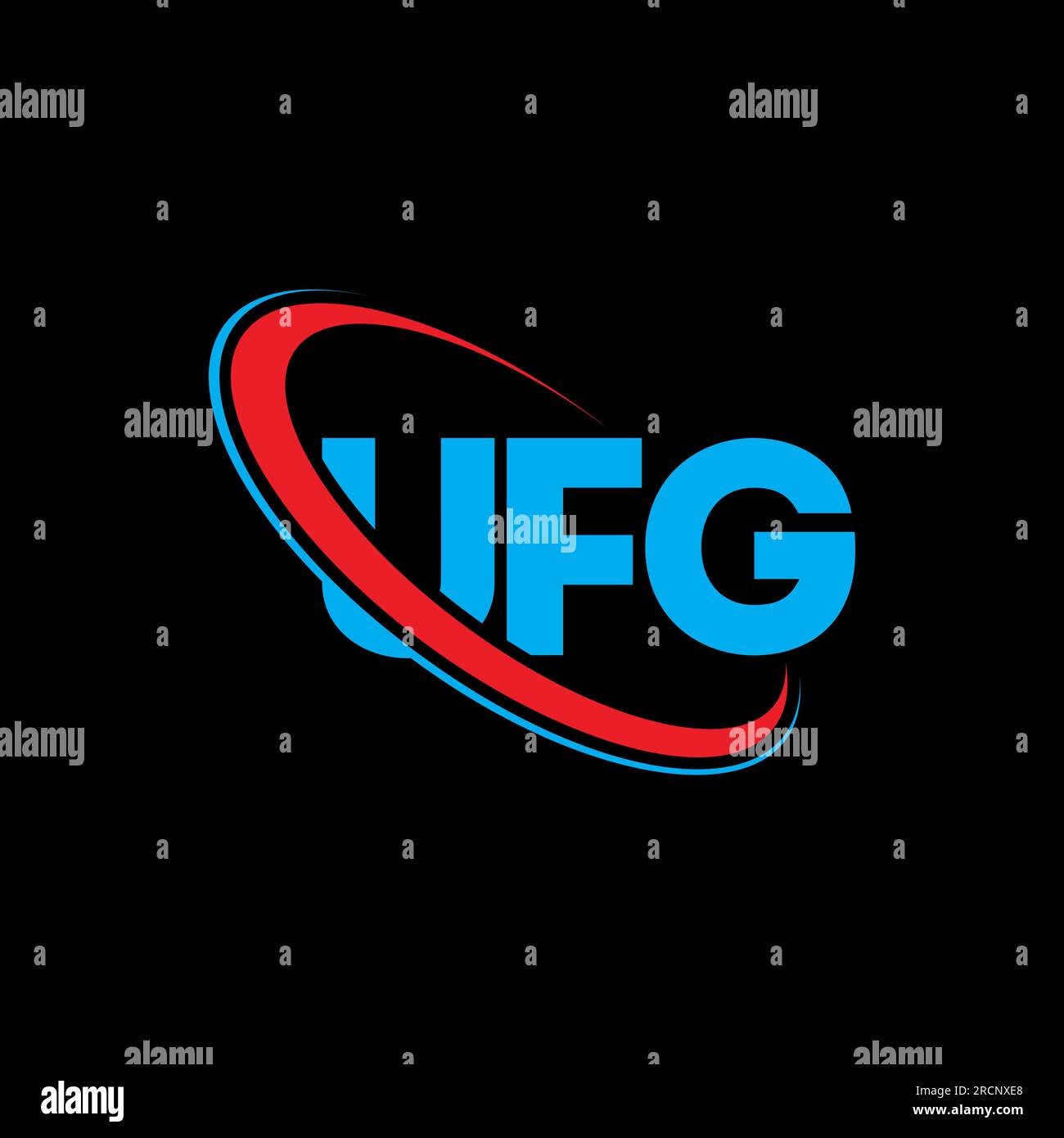 UFG logo. UFG letter. UFG letter logo design. Initials UFG logo linked ...