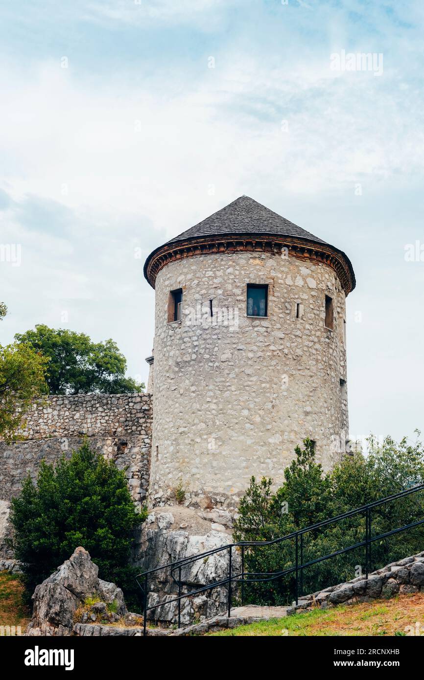 Tower of Trsat Castle in Rijeka, Croatia Stock Photo - Alamy
