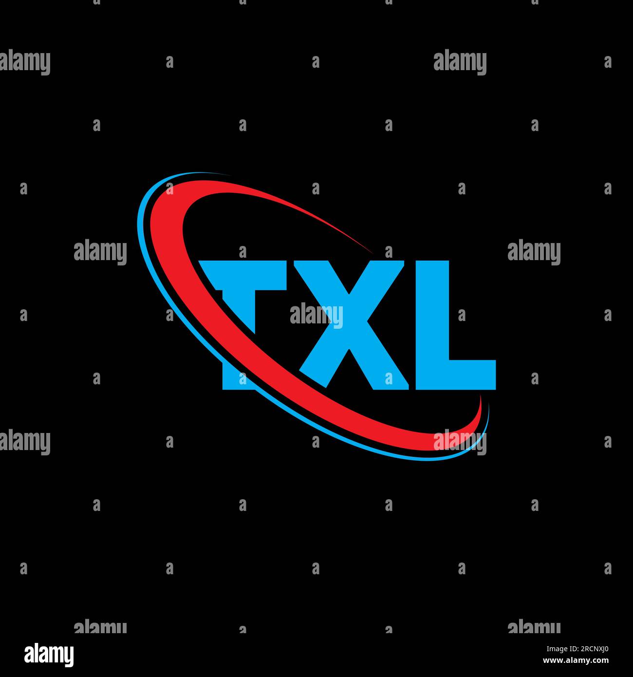 TXL logo. TXL letter. TXL letter logo design. Initials TXL logo linked ...