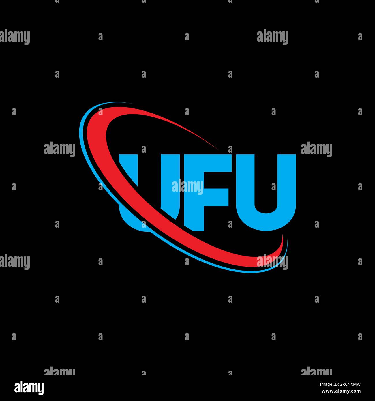 UFU logo. UFU letter. UFU letter logo design. Initials UFU logo linked ...