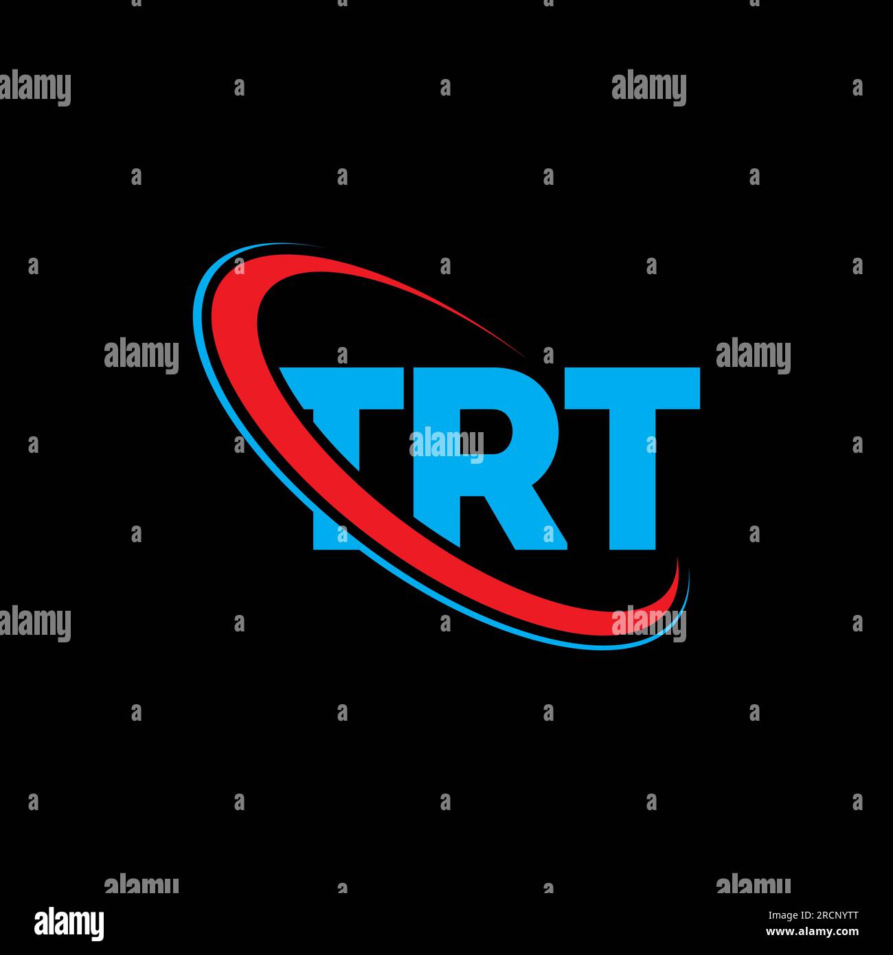 TRT logo. TRT letter. TRT letter logo design. Initials TRT logo linked ...