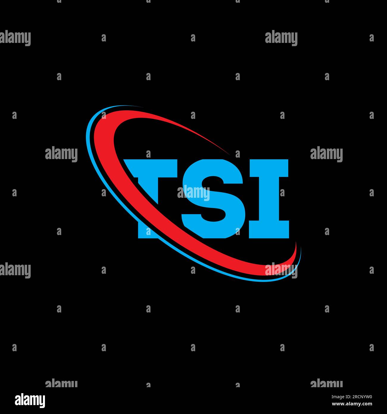 Tsi Circle Logo Stock Vector Images Alamy