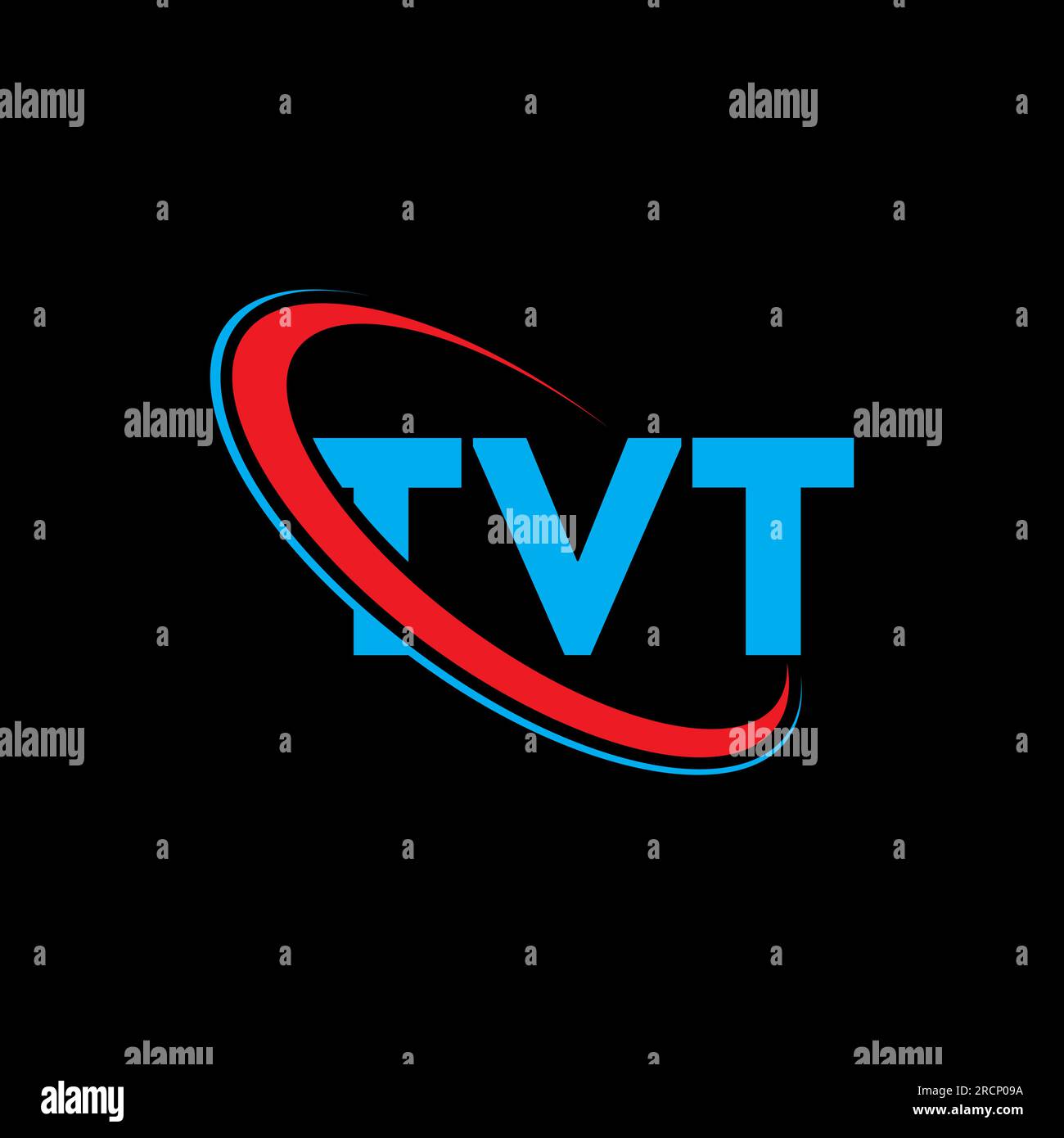 TVT logo. TVT letter. TVT letter logo design. Initials TVT logo linked ...