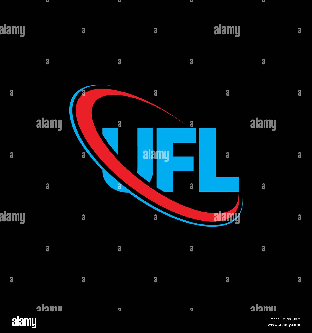 Ufl logo design hi-res stock photography and images - Alamy