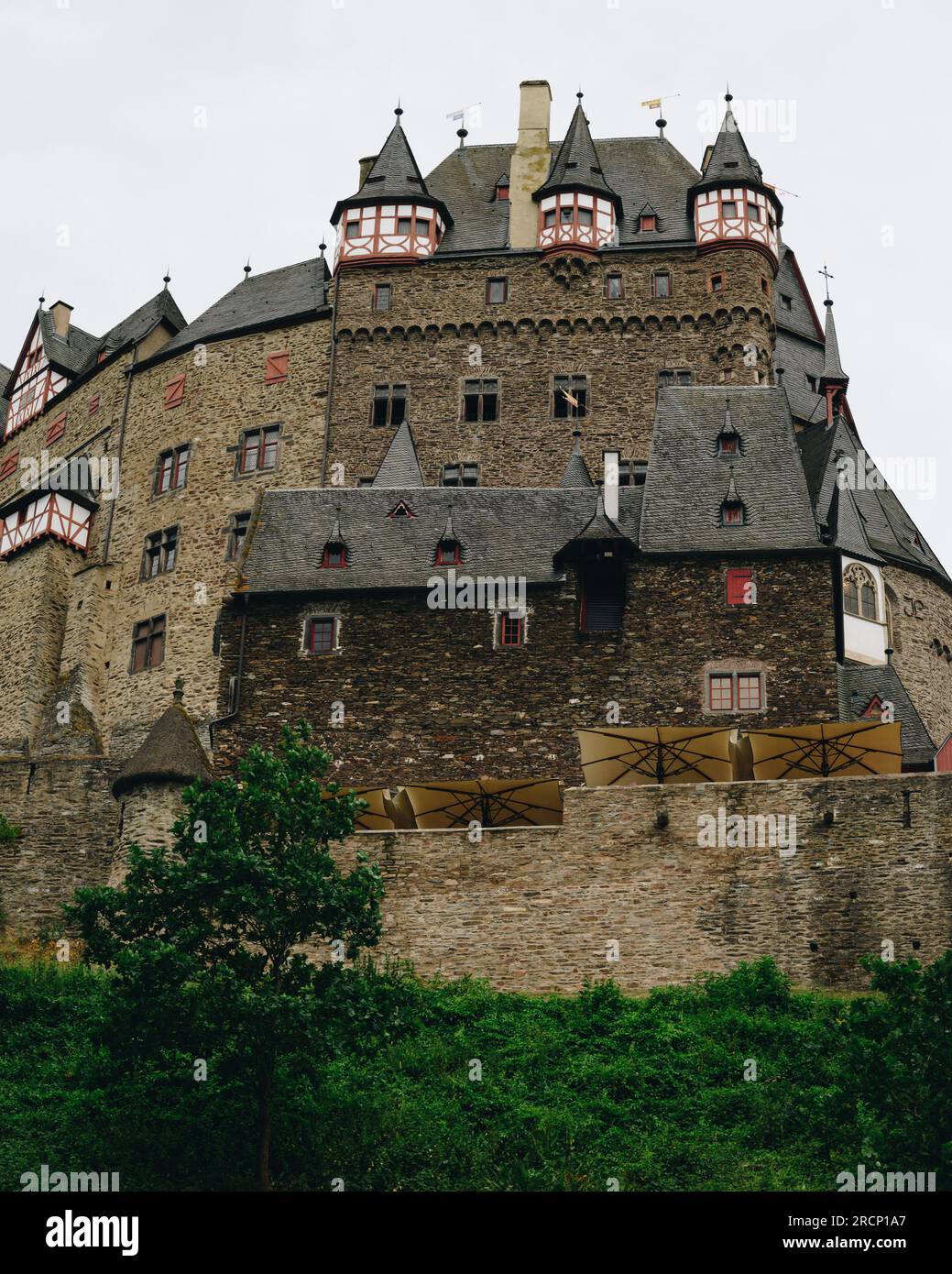 Wierschem, GERMANY - 15.07.23: View of Historical the Burg Eltz. Castle ...