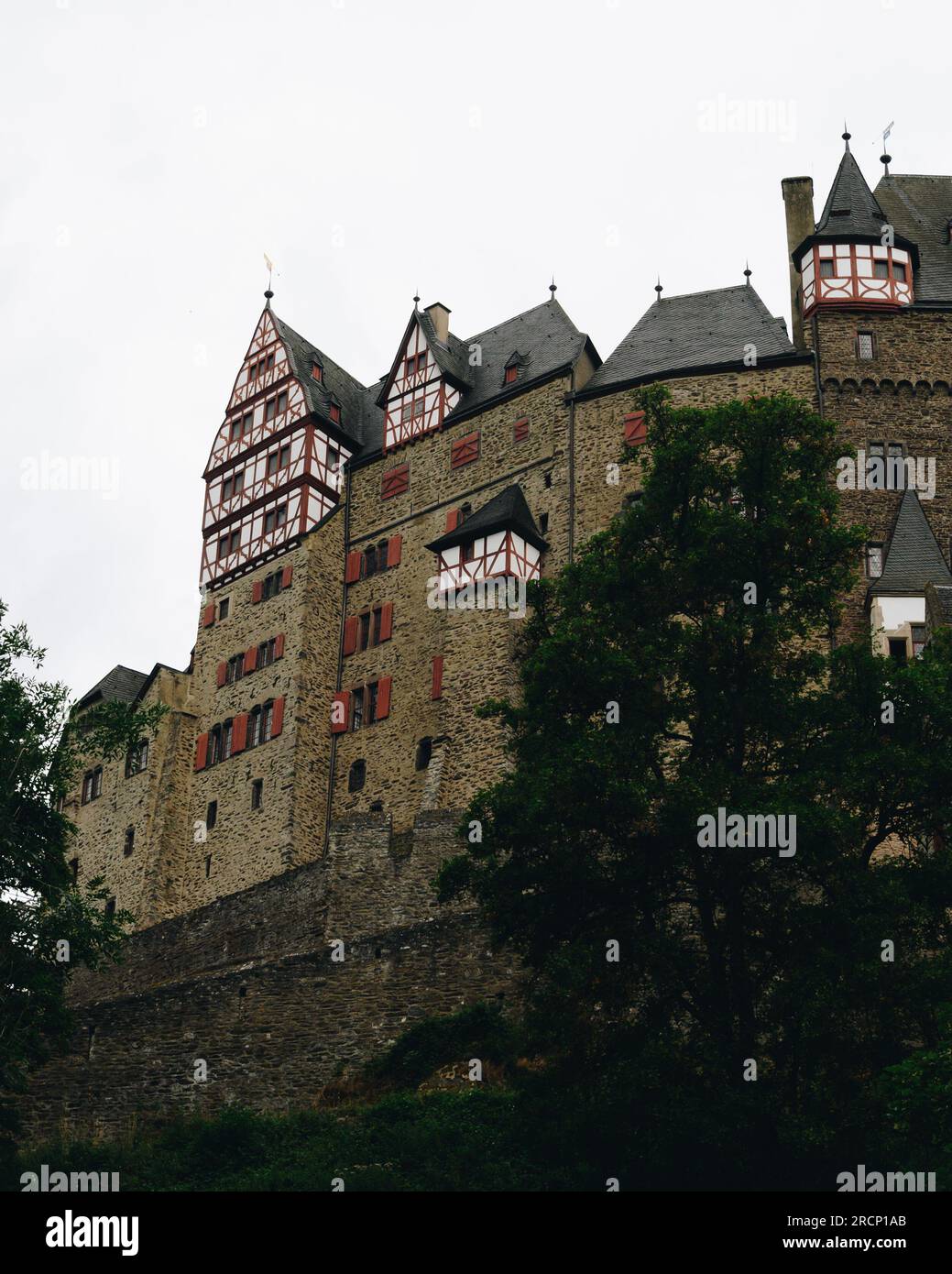 Wierschem, GERMANY - 15.07.23: View of Historical the Burg Eltz. Castle ...
