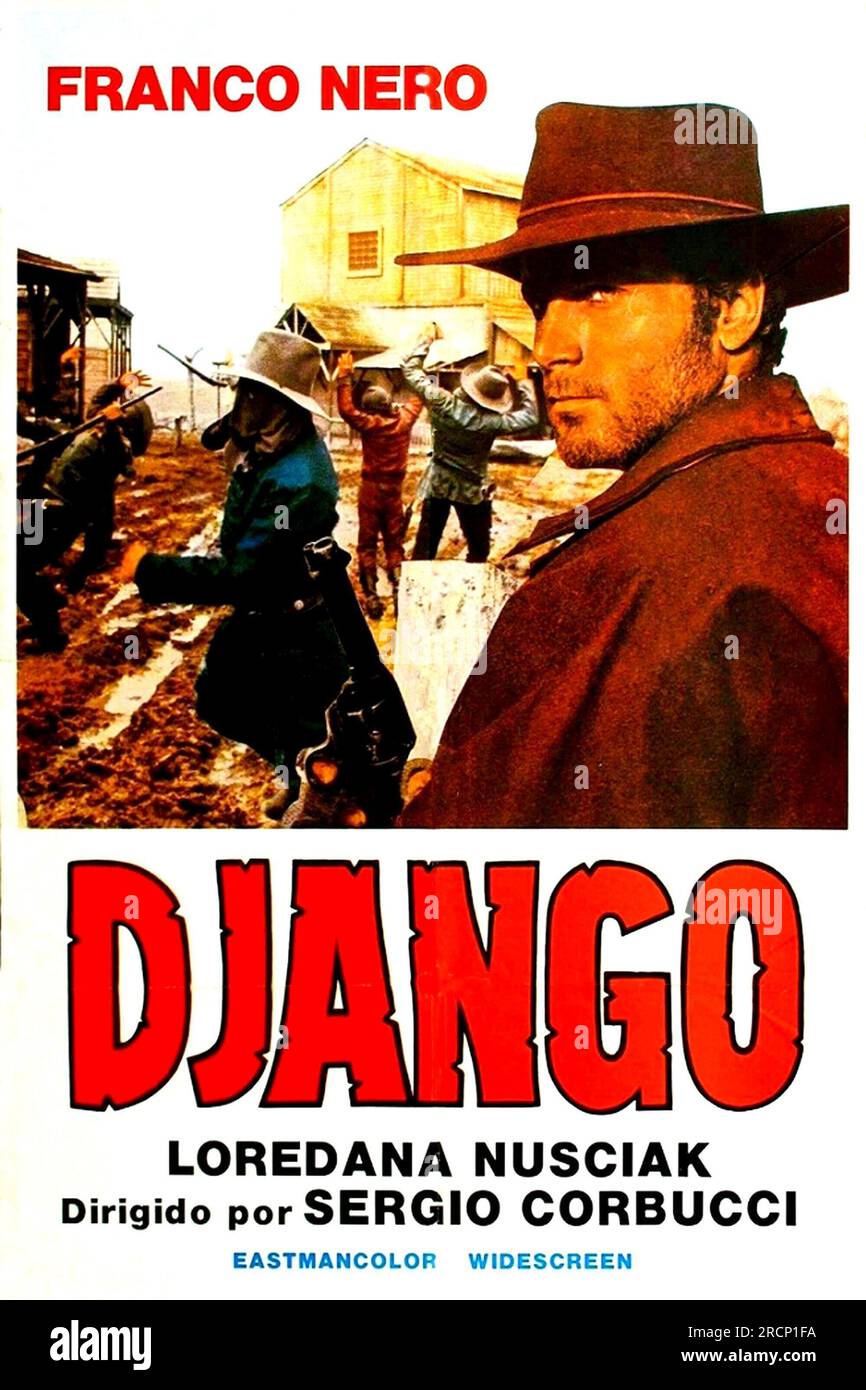 DJANGO (1966), directed by SERGIO CORBUCCI. Credit: TECISA / Album Stock Photo - Alamy