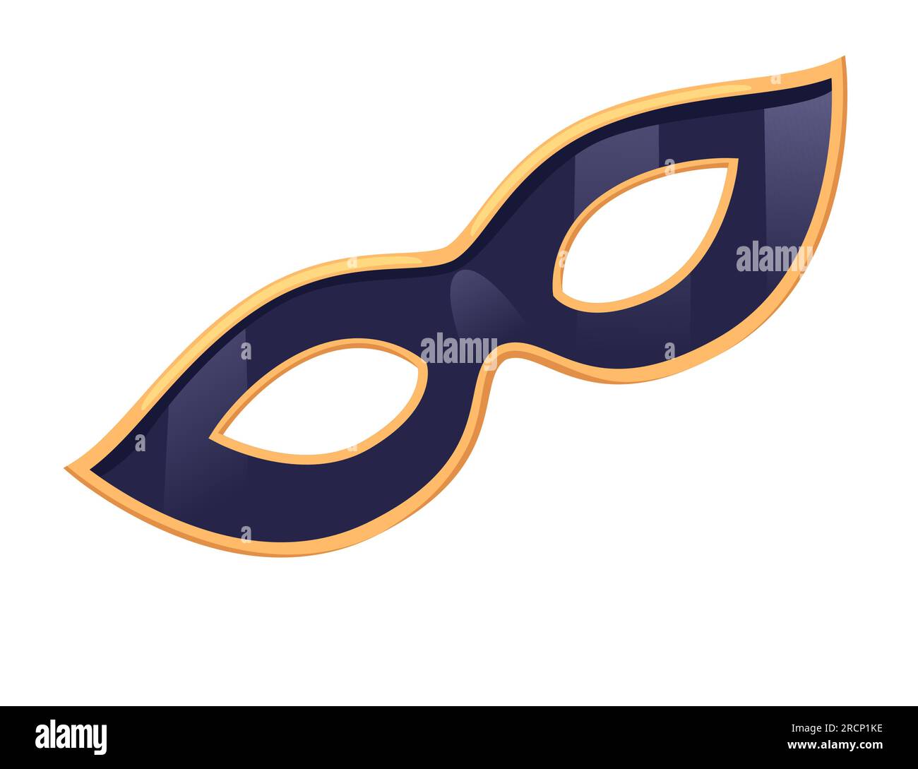 Masquerade carnival mask vector illustration isolated on white ...