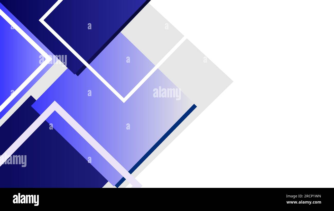 Blue diamond geometric design on white abstract background Stock Vector ...