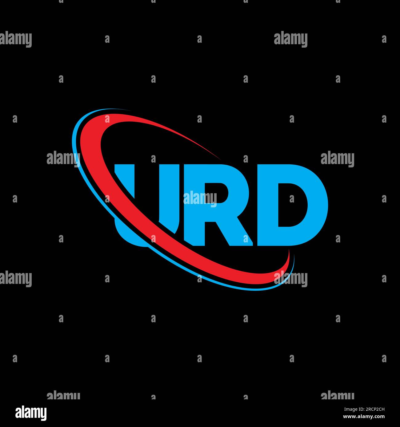 URD logo. URD letter. URD letter logo design. Initials URD logo linked ...