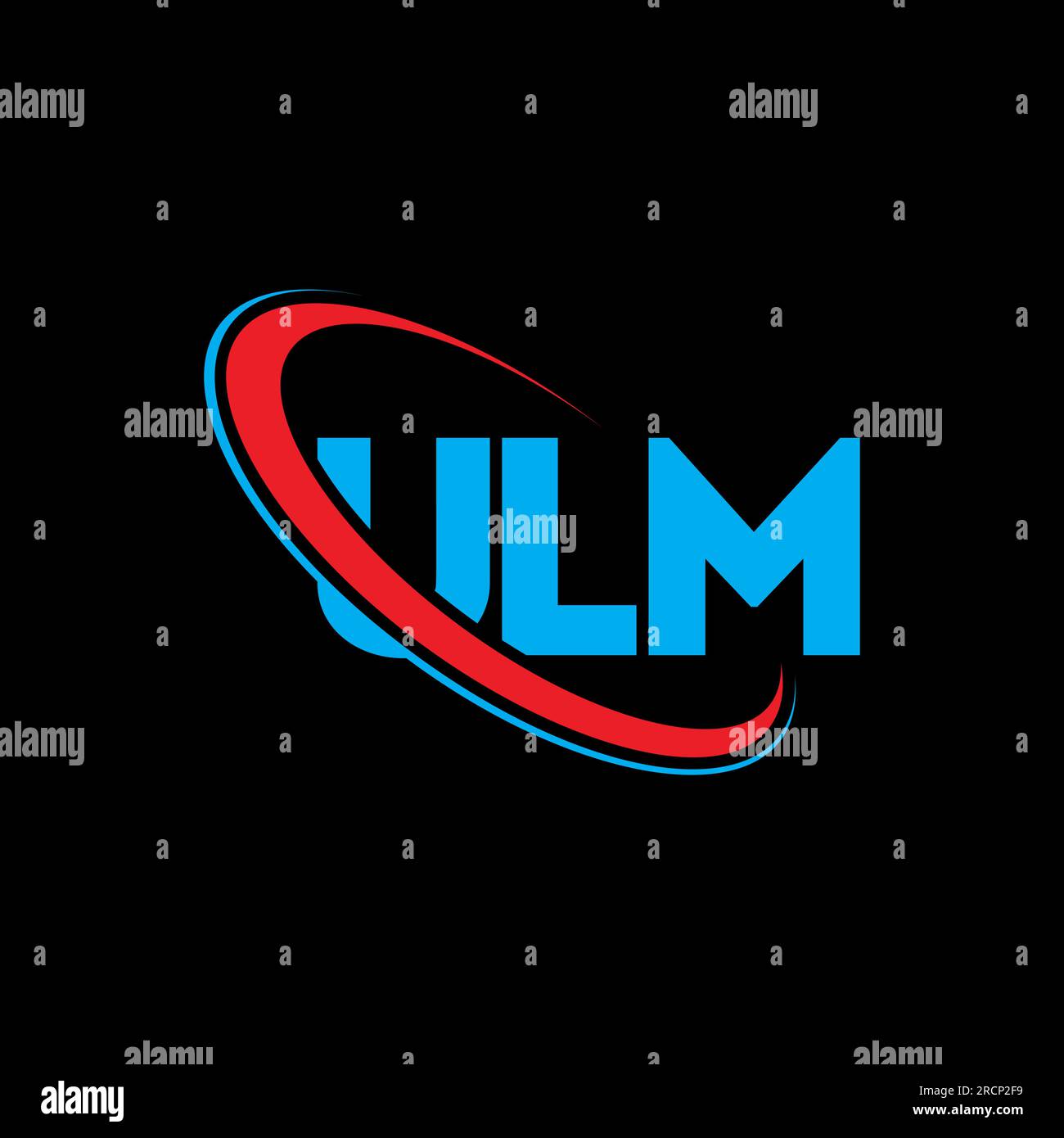 ULM logo. ULM letter. ULM letter logo design. Initials ULM logo linked ...