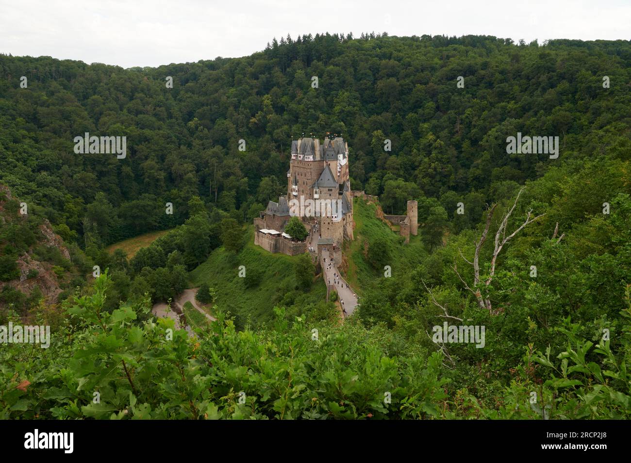 Wierschem, GERMANY - 15.07.23: View of Historical the Burg Eltz. Castle ...