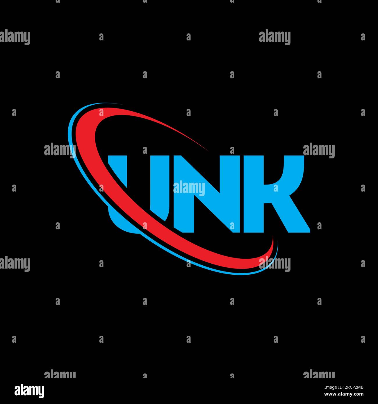 UNK logo. UNK letter. UNK letter logo design. Initials UNK logo linked ...