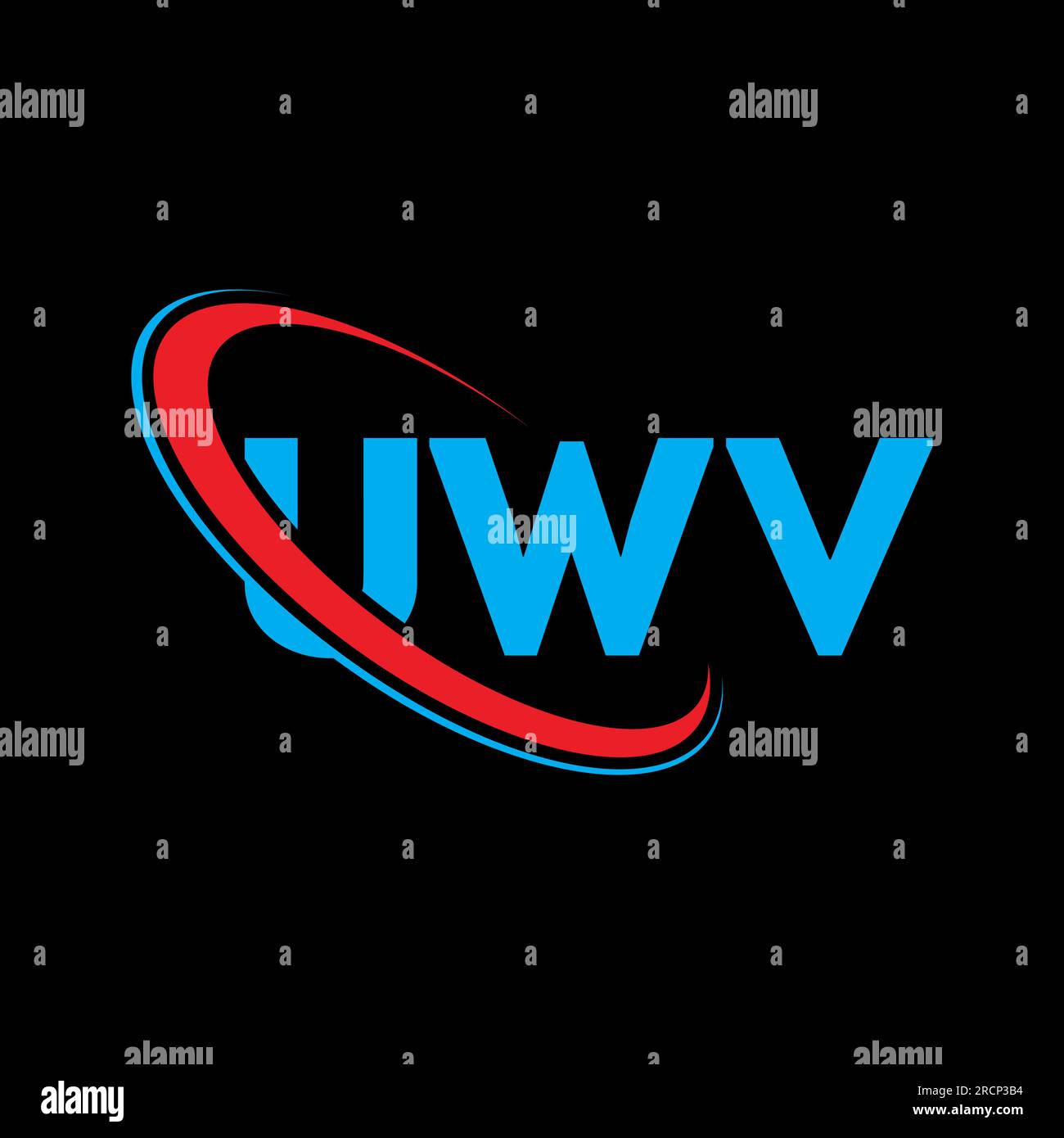 UWV logo. UWV letter. UWV letter logo design. Initials UWV logo linked ...
