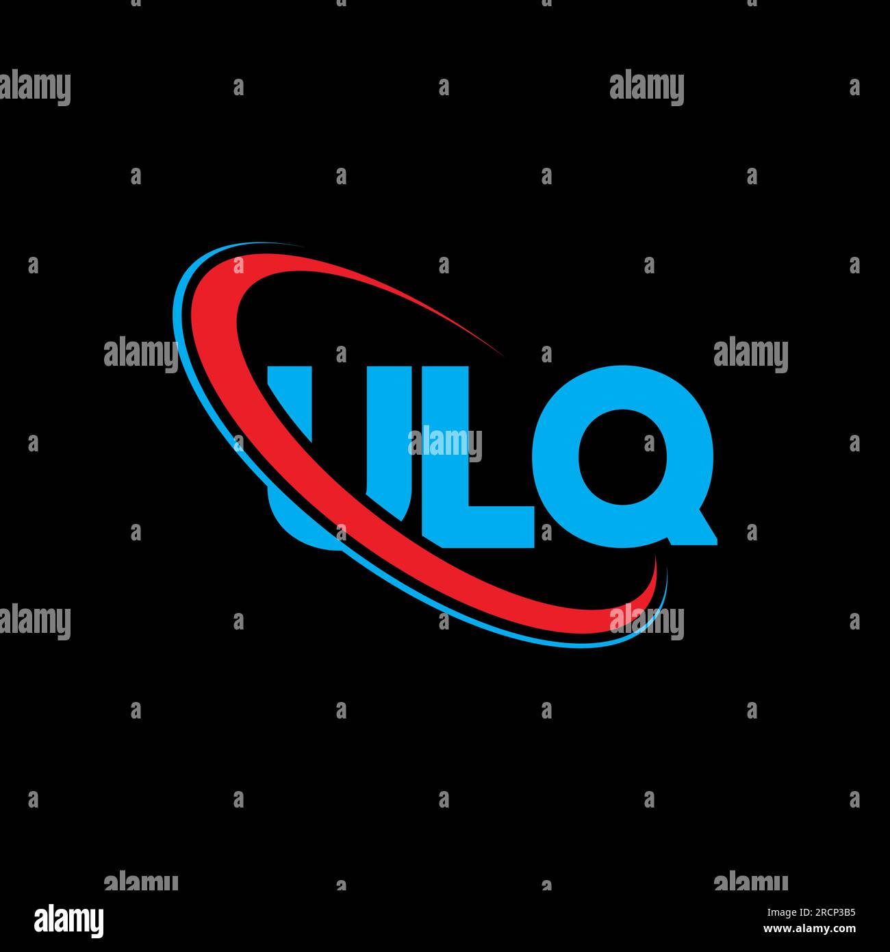 ULQ logo. ULQ letter. ULQ letter logo design. Initials ULQ logo linked ...