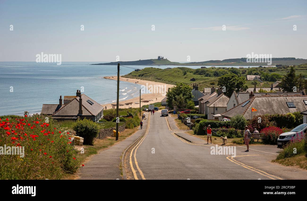 Low Newton-by-the-Sea, Northumberland, UK Stock Photo - Alamy