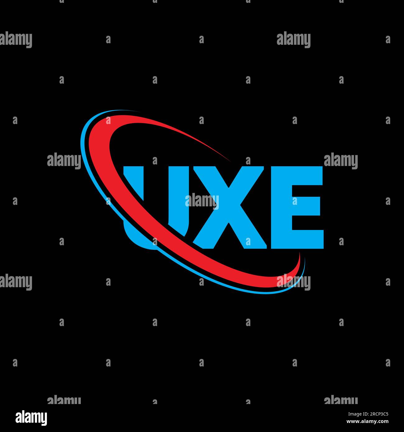 Uxe technology logo hi-res stock photography and images - Alamy