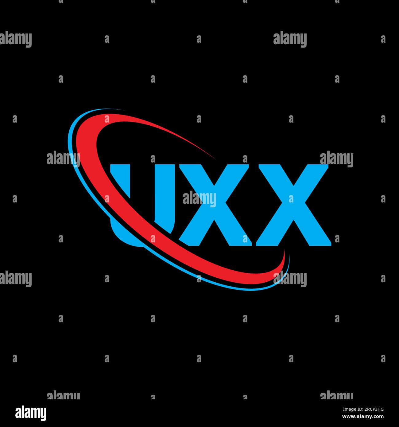 UXX logo. UXX letter. UXX letter logo design. Initials UXX logo linked ...