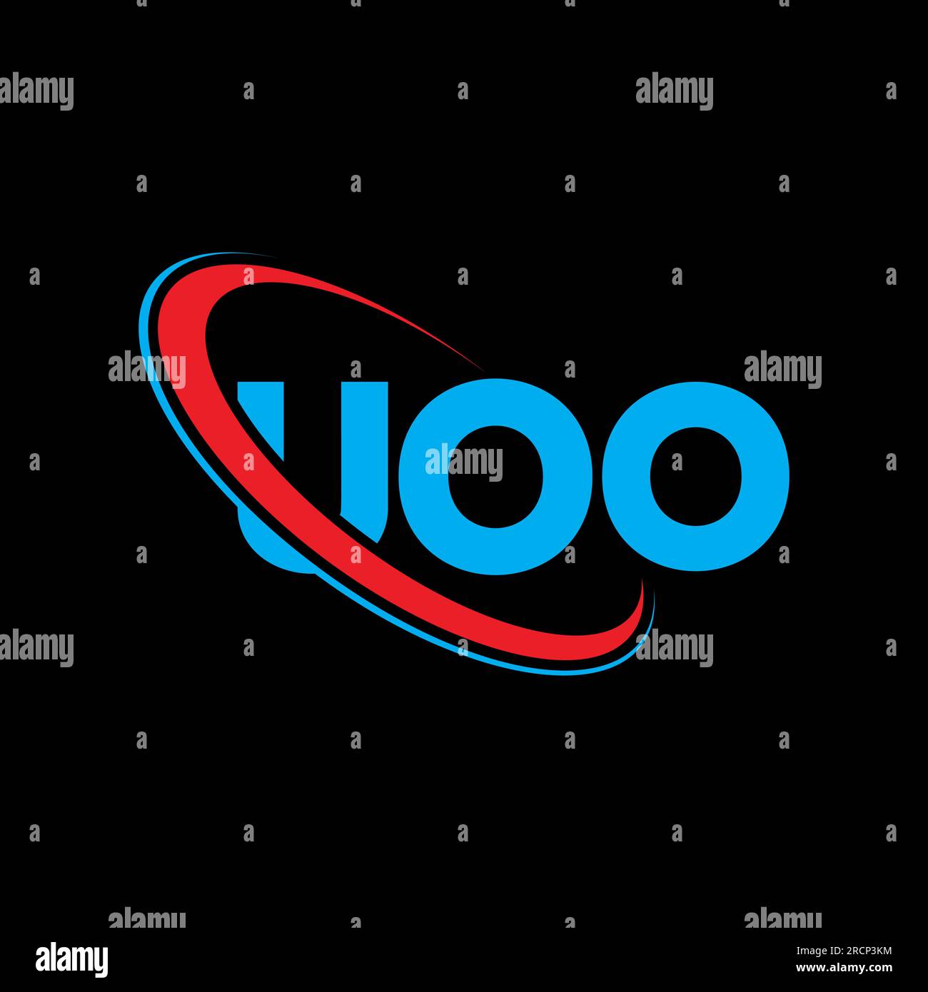 UOO logo. UOO letter. UOO letter logo design. Initials UOO logo linked ...