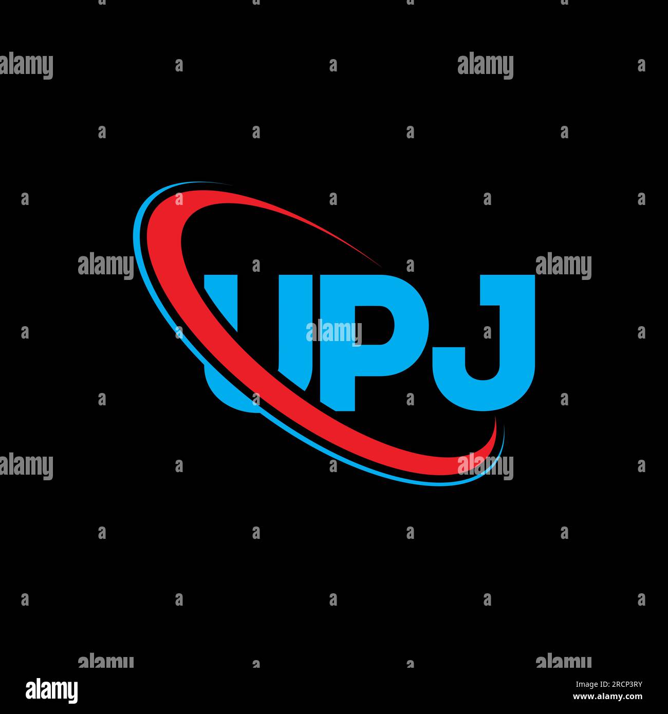 Upj logo design hi-res stock photography and images - Alamy