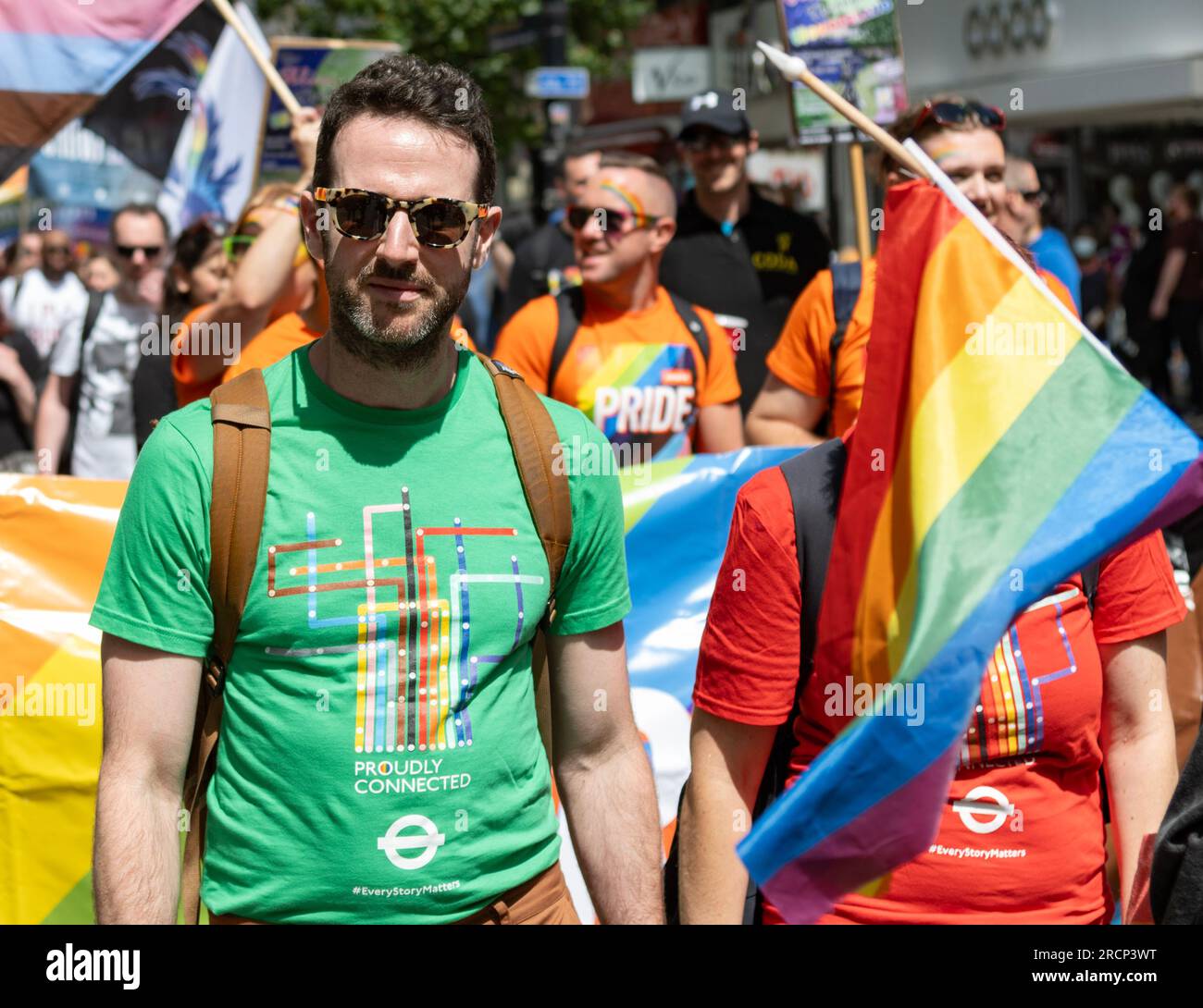 Croydon, UK. 15 July 2023. Pride, Croydon Credit: A.Bennett Stock Photo ...