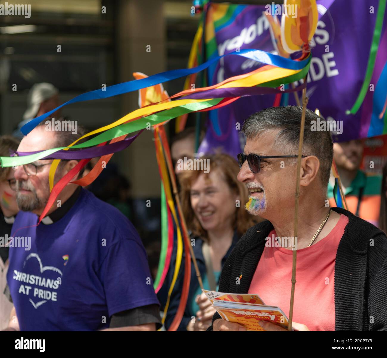 Croydon, UK. 15 July 2023. Pride, Croydon Credit: A.Bennett Stock Photo ...