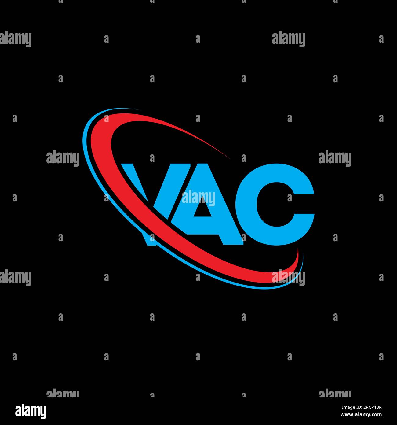 VAC logo. VAC letter. VAC letter logo design. Initials VAC logo linked ...