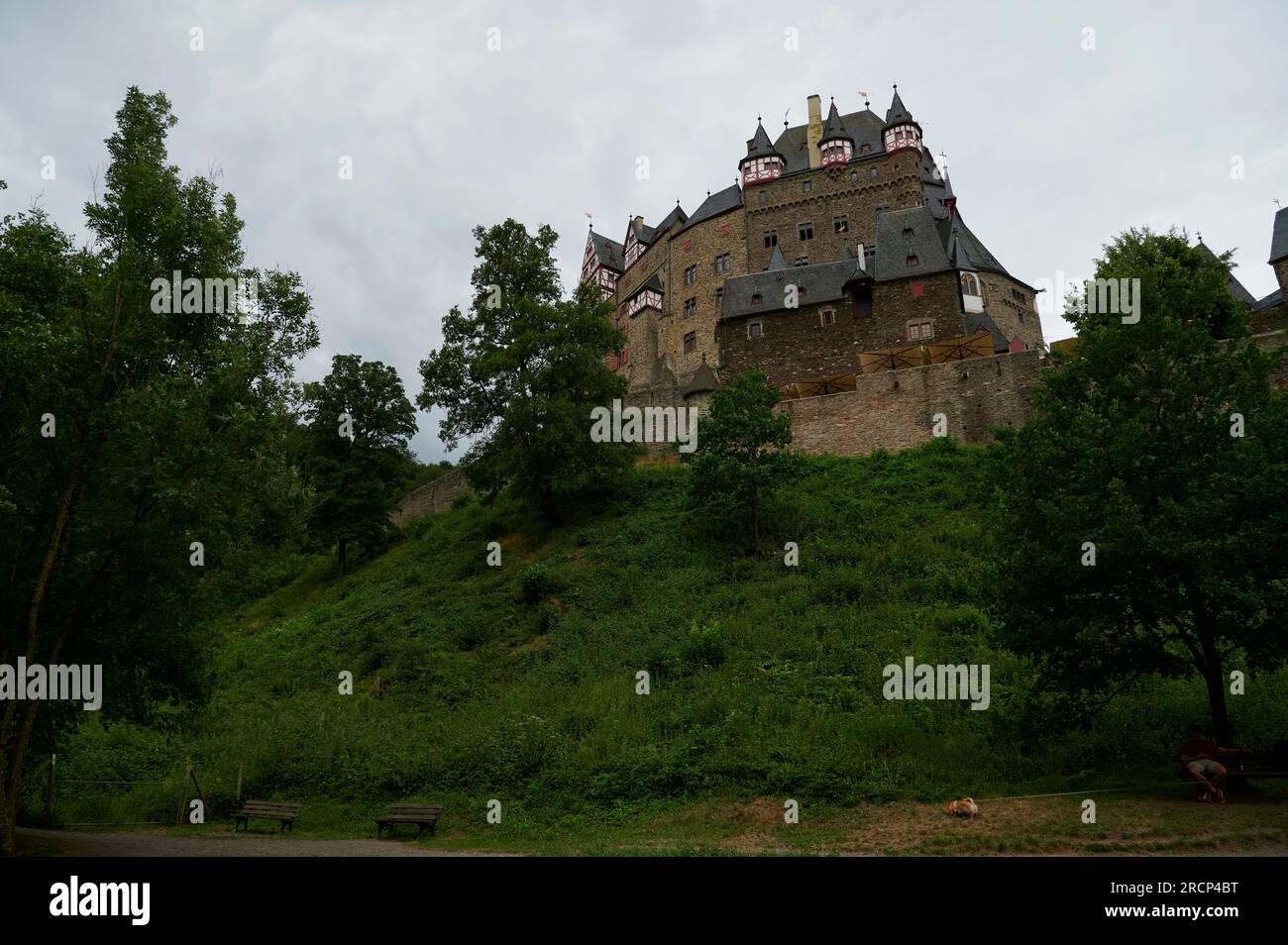 Wierschem, GERMANY - 15.07.23: View of Historical the Burg Eltz. Castle ...