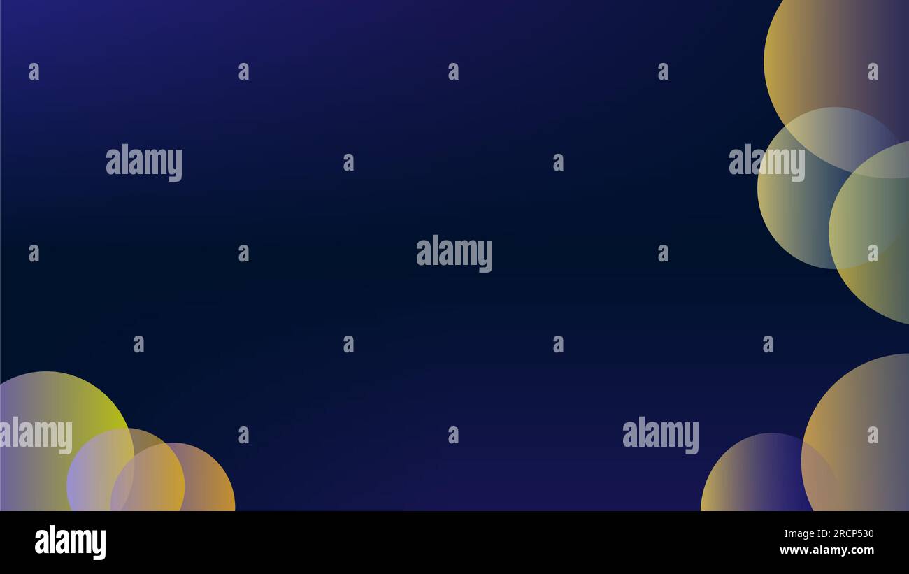 Bubbles on The Side Abstract Gradient Background Stock Vector Image ...