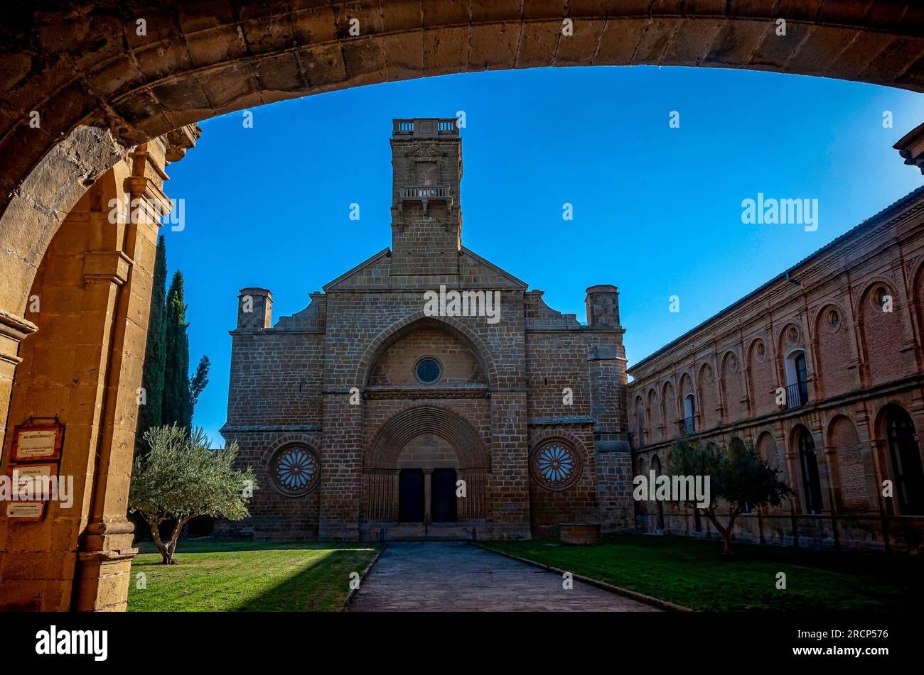 Cistercian monastery santa maria hi-res stock photography and images ...