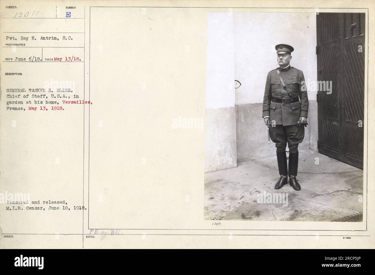 General tasker h bliss residence hi-res stock photography and images ...