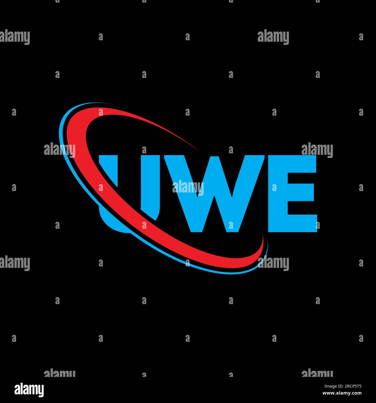 UWE logo. UWE letter. UWE letter logo design. Initials UWE logo linked ...