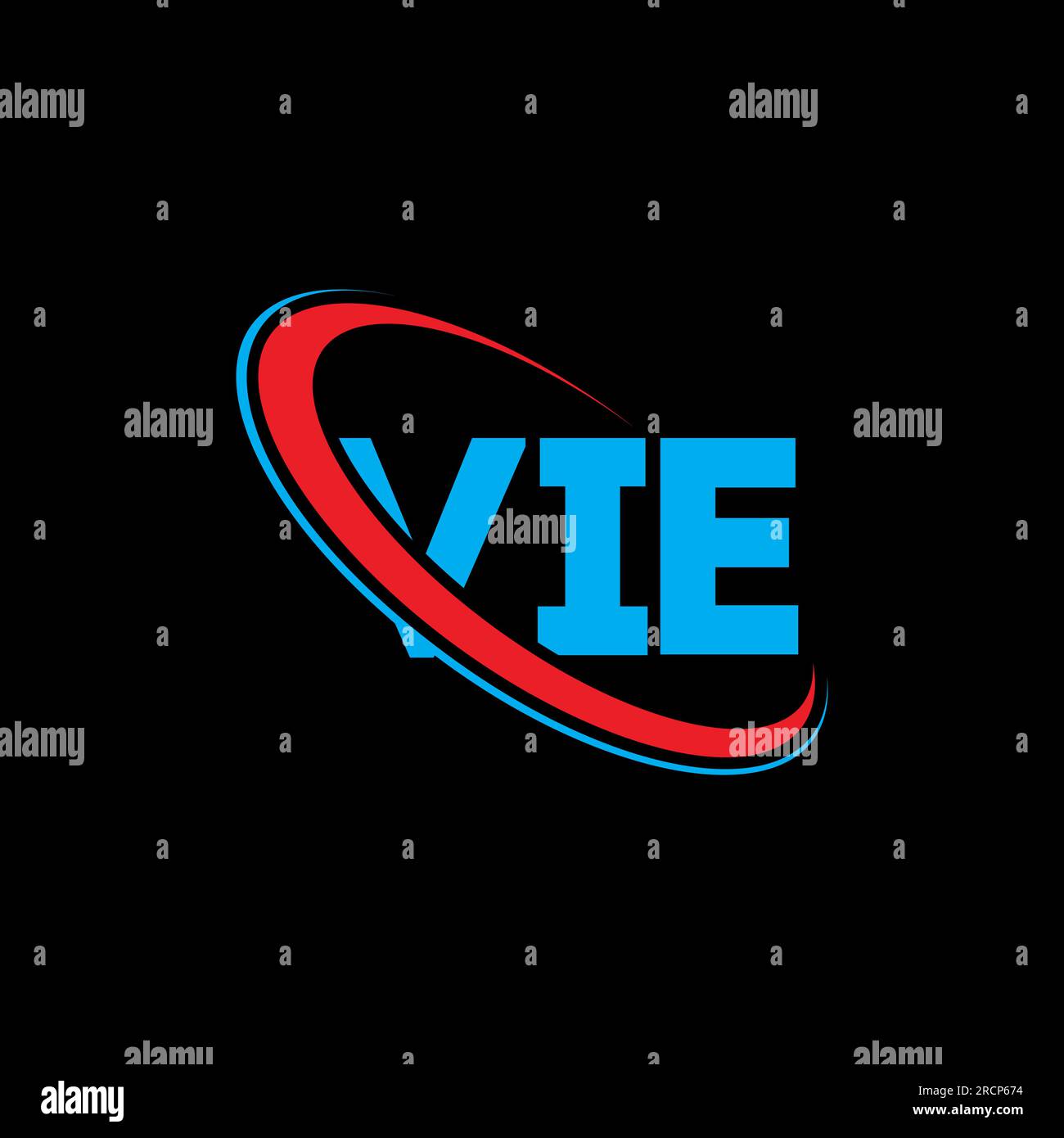 VIE logo. VIE letter. VIE letter logo design. Initials VIE logo linked ...