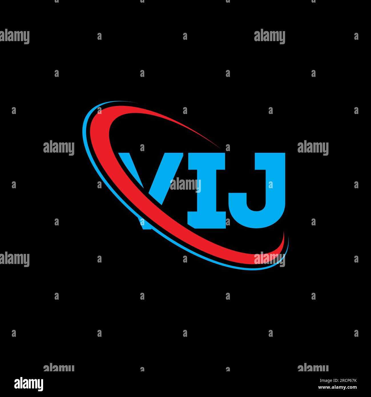 Vij circle logo hi-res stock photography and images - Alamy